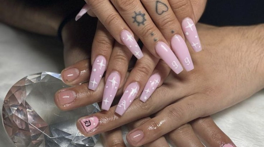 Acrylic Nails for Romantic Statements – Saviland
